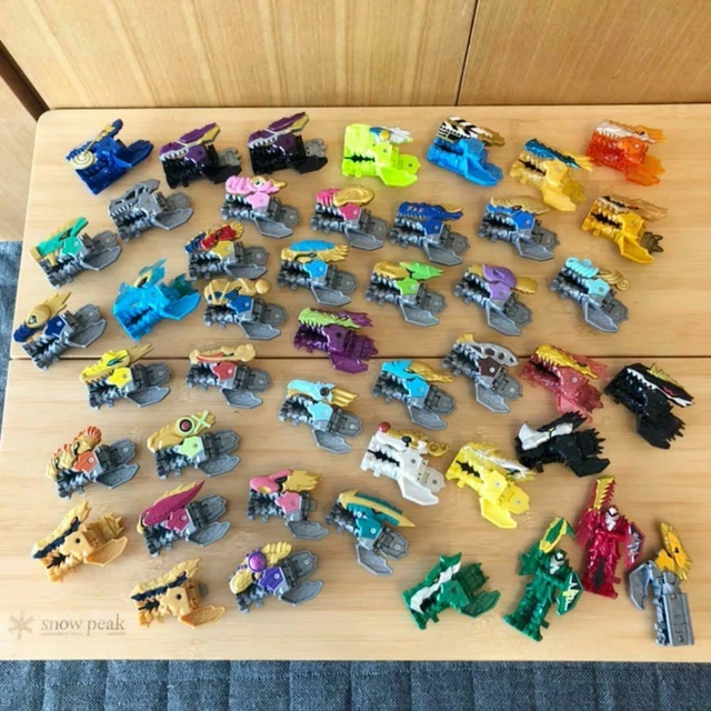 POWER RANGERS DINO Fury Ryusoulger DX Ryusoul Key 44p Set Morpher ...