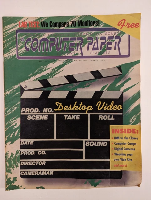 VINTAGE MAGAZINE COMPUTER Paper Computer Info Resource July 1995 £11.07 ...