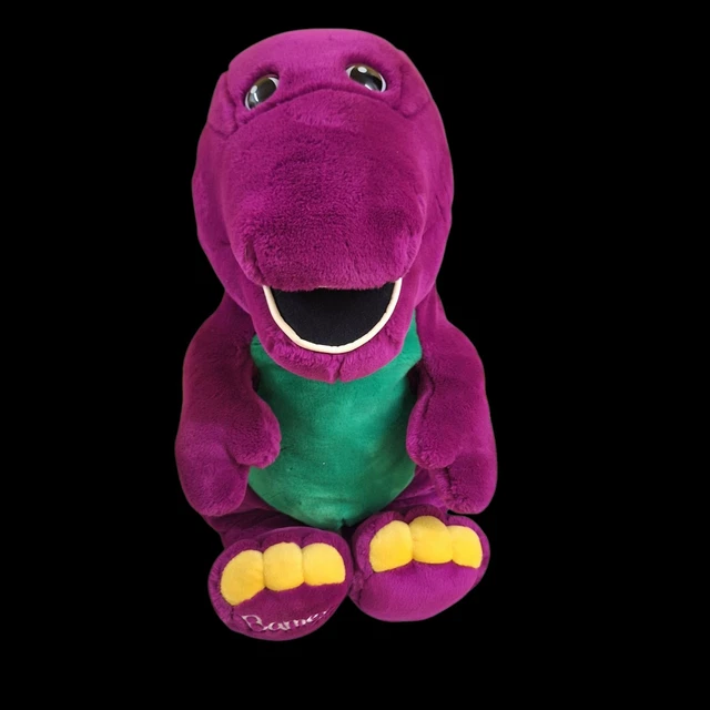 OFFICIAL BRAND NEW GIANT Barney the Dinosaur 50cm Soft Plush Toy £20.47 ...