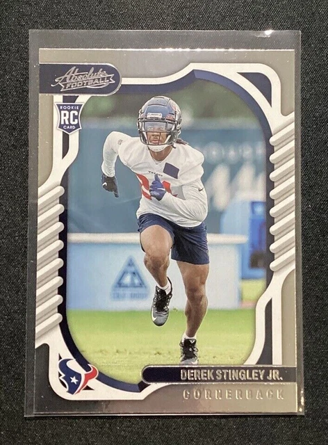 DEREK STINGLEY JR. 2022 Absolute Football #158 Houston Texans recrue RC ...