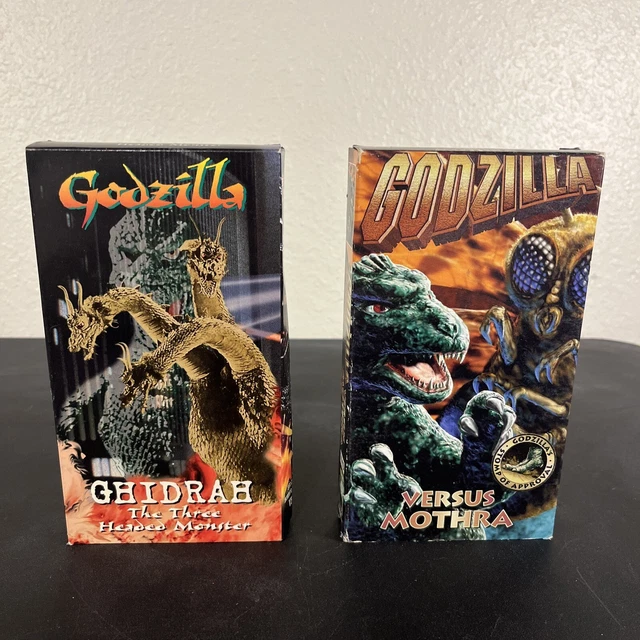 NASTRI VHS GODZILLA Ghidrah & Versus Mothra! EUR 11,41 - PicClick IT