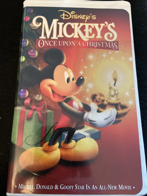 MICKEY'S ONCE UPON A Christmas (VHS, 1999, Clamshell)*Disney*Goofy ...