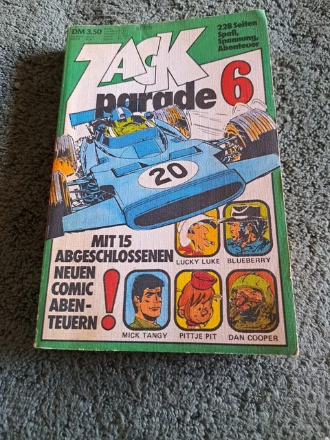 ZACK PARADE TB n.6 con Rick Master, Lucky Luke, Dan Cooper + Percy ...