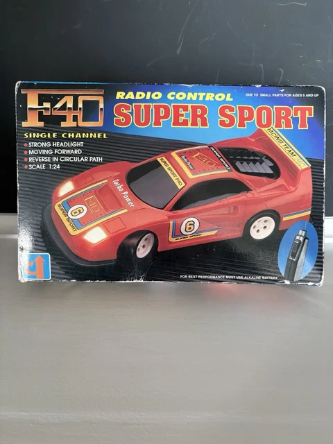 RARE VINTAGE RED ferrari Radio Control - Original Box - Never Used £63. ...