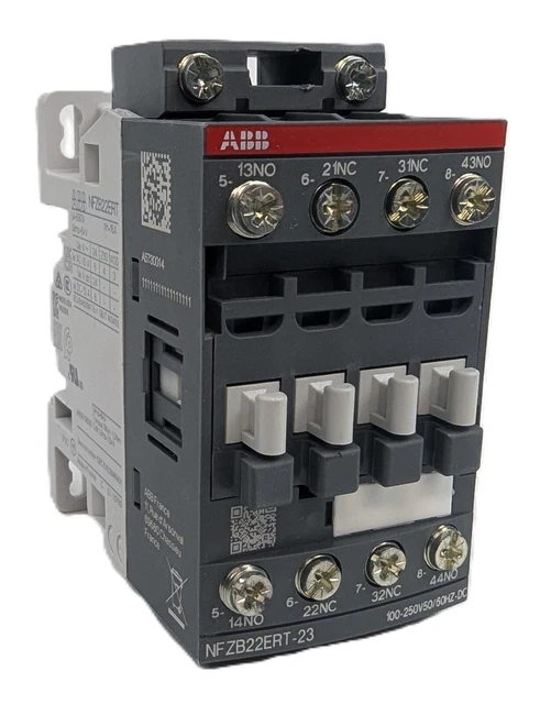 ABB AFZ09Z-30-10-21 1SBL136001R2110 Contactor 20-60V Coil 3-NO 1-NO 13A 690V NEW $117.34 ...