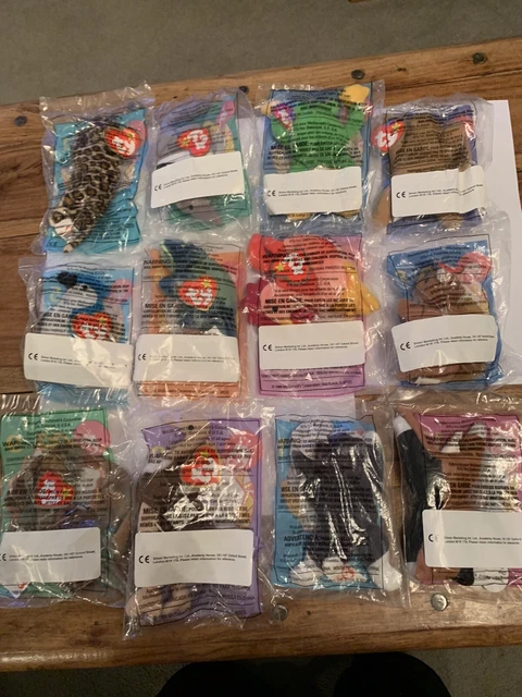 RARE MCDONALDS TY animals complete sealed set of 12 From 1999 £25.00 ...