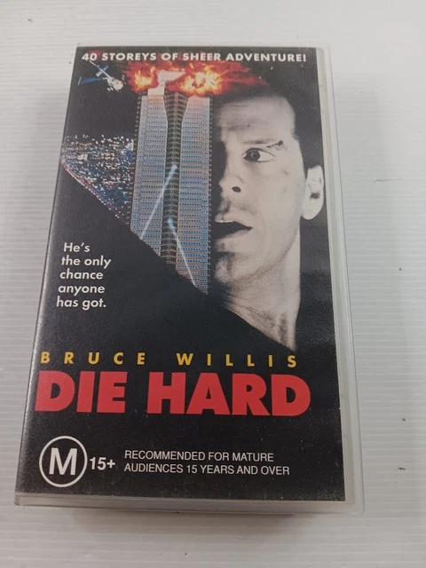 DIE HARD - VHS Video Cassette Tape 1989 Bruce Willis VHS $26.99 ...