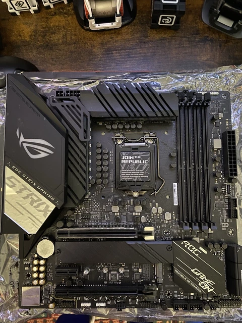 ASUS ROG STRIX Z490-g Gaming WiFi Motherboard £145.00 - PicClick UK
