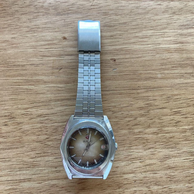 RADO ALPINEUM WATCH Men 36mm Vintage Date Gold Dial Automatic Swiss ...