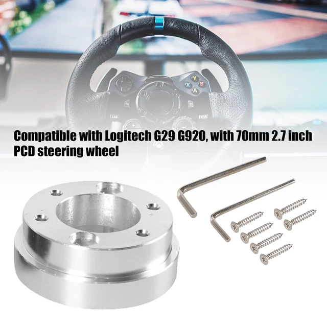 PLAQUE D'ADAPTATION DE volant 70MM pour volant Logitech G29 G920 13/14 ...
