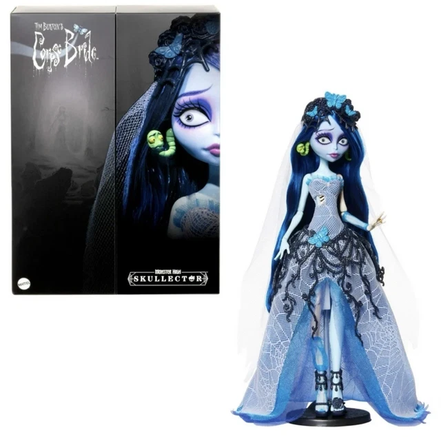 MONSTER HIGH SKULLECTOR Tim Burton’s Corpse Bride Doll 2025 Mattel $158 ...