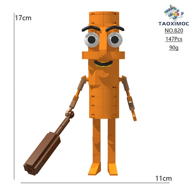 TUNG TUNG TUNG Sahur Building Block Italian Brainrot Animals Tralalero ...