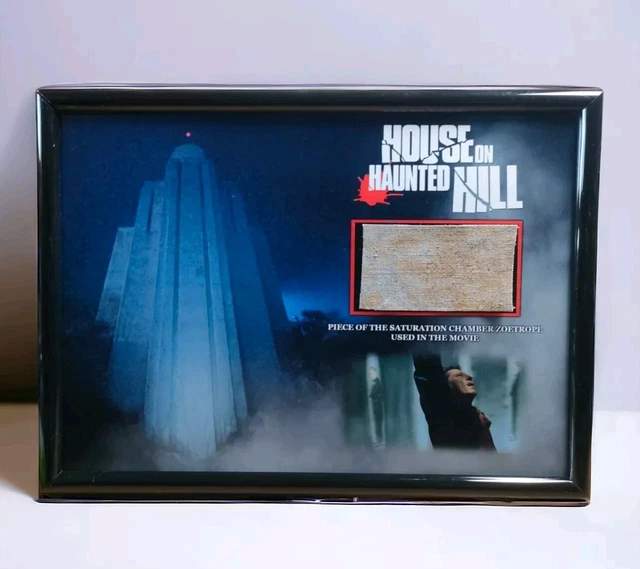 HOUSE ON HAUNTED Hill Rare Screen-Used Movie Prop Display - Horror COA ...