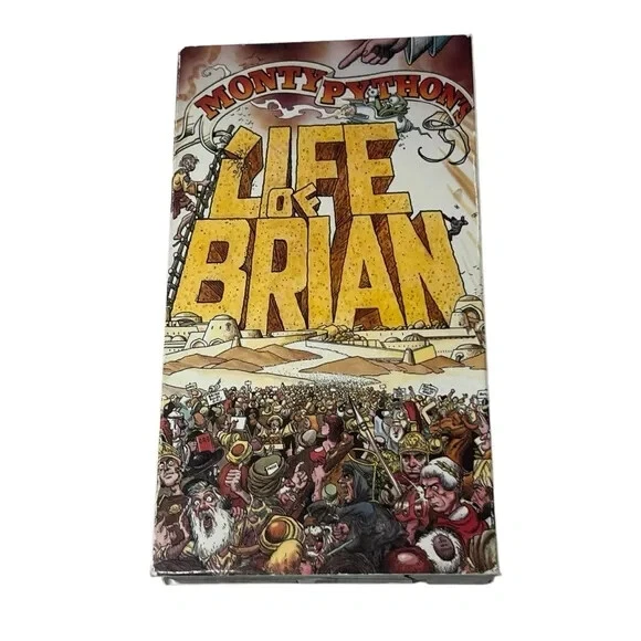 LIFE OF BRIAN Monty Python VHS Movie 1979 $4.99 - PicClick