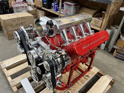 CHEVY LS 6.2L 510-560HP COMPLETE CRATE ENGINE PRO-BUILT 366 370 LQ LS2 ...