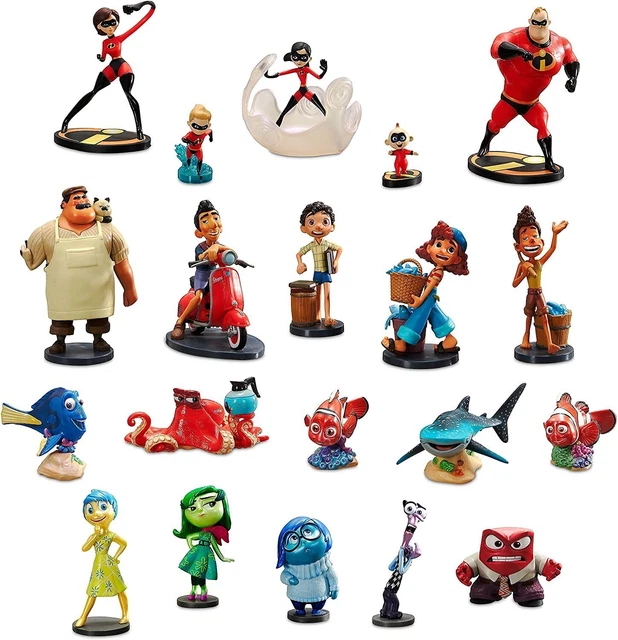 SET 20 PERSONAGGI Pvc Pixar Nemo Incredili Luca E Inside Out EUR 55,90 ...