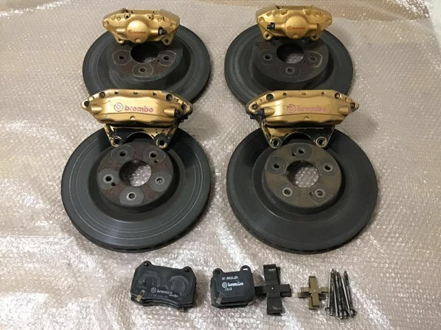 NISSAN SKYLINE R34 Gtr Gt-R Rear Brembo Brake Calipers & Discs Jdm 99 ...