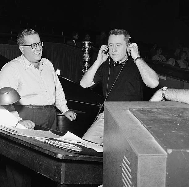 1956 THE GEORGE Gobel Show Orchestra John Scott Trotter 1 Old TV Photo ...