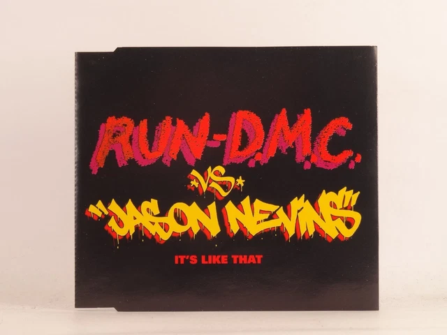 RUN DMC VS JASON NEVINS IT'S LIKE THAT (B42) 3 Track CD Single along ...
