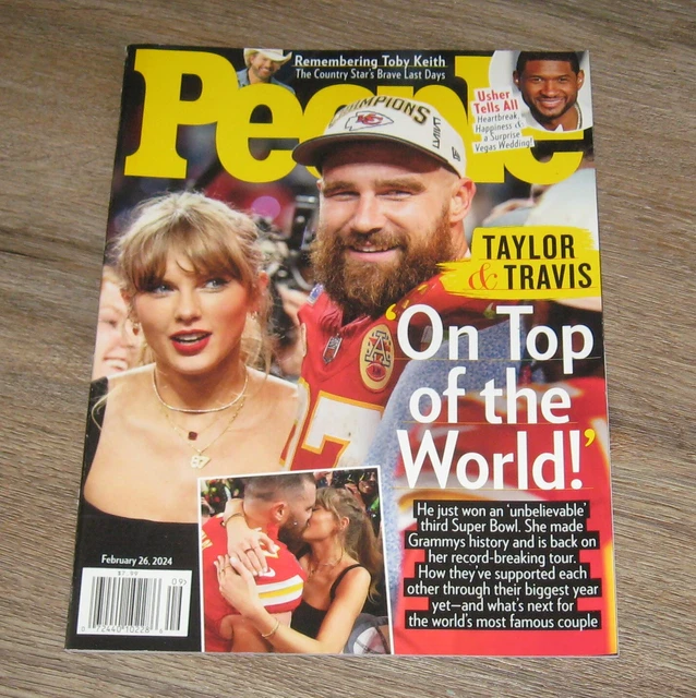 PEOPLE 2024 MAGAZN Taylor Swift TOBY KEITH Travis Kelce LEO WOODALL ...