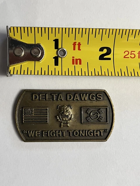 DELTA BATTERY 1-43 ADA Air Defense Artillery Challenge Coin Republic Of ...