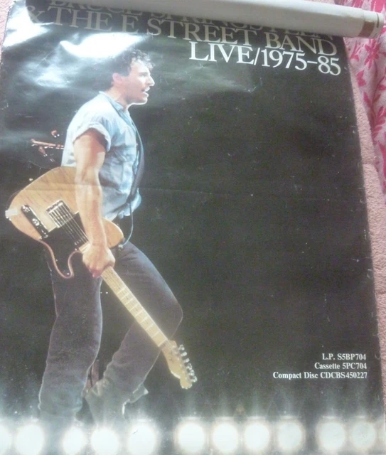 BRUCE SPRINGSTEEN EXTRA large poster ,Add for Bruce Springsteen Live 75 ...