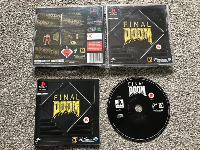 FINAL DOOM SONY Playstation 1 Ps1 Game With Manual Official Uk Pal £27. ...