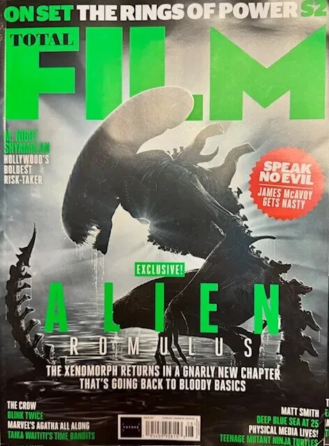 TOTAL FILM MAGAZINE -Alien Romulus - August 2024 - Issue 353 EUR 9,34 ...