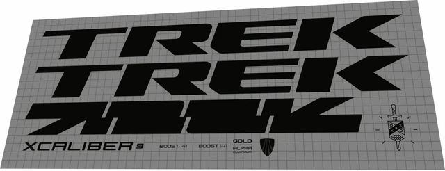 TREK X-CALIBER 9 Decal Set £31.90 - PicClick UK