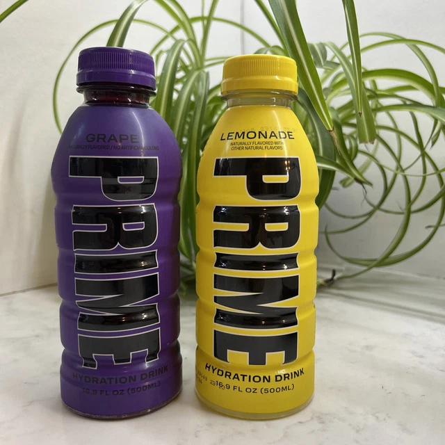 PRIME HYDRATION DRINK LEMONADE And GRAPE 500ml £19.00 - PicClick UK