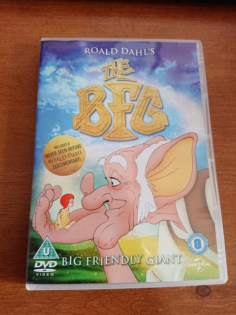 ROALD DAHL'S THE BFG: Big Friendly Giant. Classic animated 2016 film ...