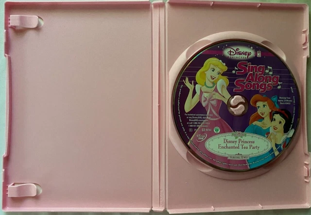 DISNEY PRINCESS SING Along Songs, Vol. 2 - Enchanted Tea Party 2005 For ...