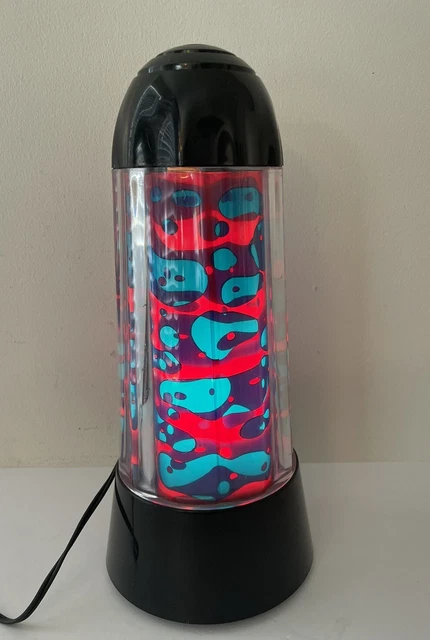 VINTAGE 1990S PSYCHEDELIC Lava Light Rotating Motion Lamp Magma Style ...