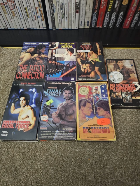 80'S 90'S MARTIAL Arts VHS Movie Lot £46.37 - PicClick UK