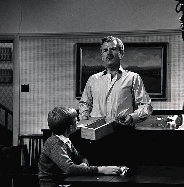 ACTOR KENNETH MORE in a scene from "The Sweet War Man" 1965 Old Photo ...