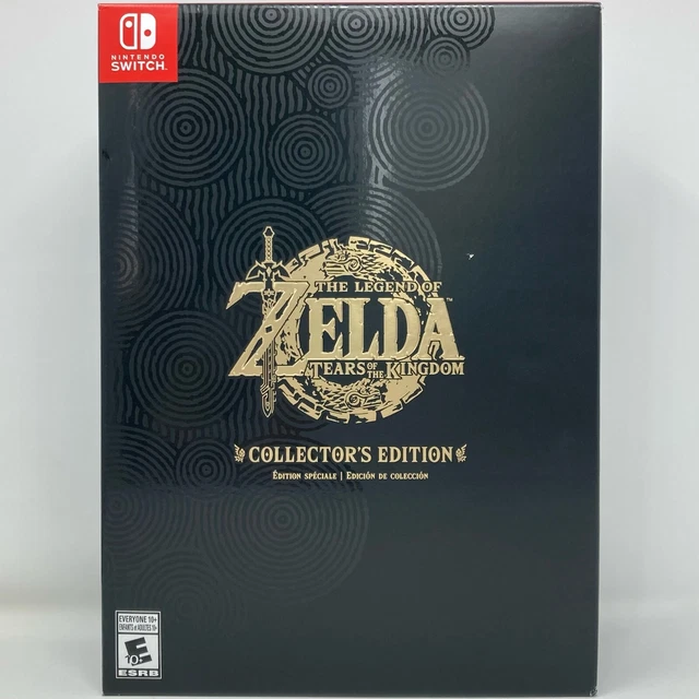 LEGEND OF ZELDA Tears Of The Kingdom Collectors Edition Nintendo Switch ...