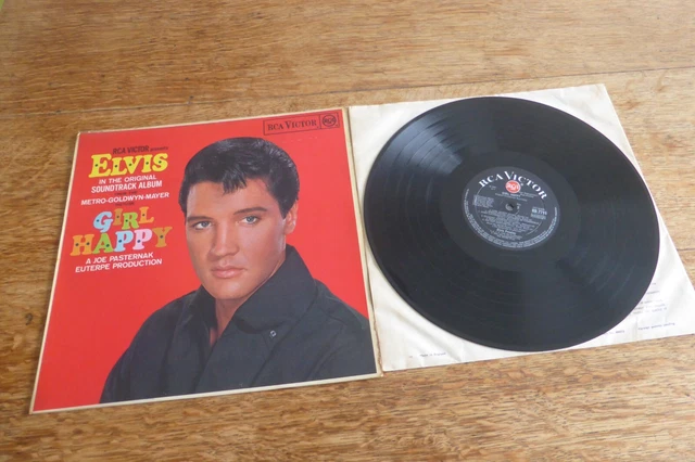 ELVIS PRESLEY - Girl Happy OST UK 1965 1st RCA Victor RD.7714 R 'N' R ...
