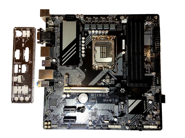 GIGABYTE B760M DS3H GEN5 Motherboard⏐Socket 1700⏐B760⏐DDR5⏐Micro ATX⏐12 ...