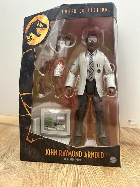 JURASSIC PARK WORLD Amber Collection John Raymond Arnold Figure MISB £ ...
