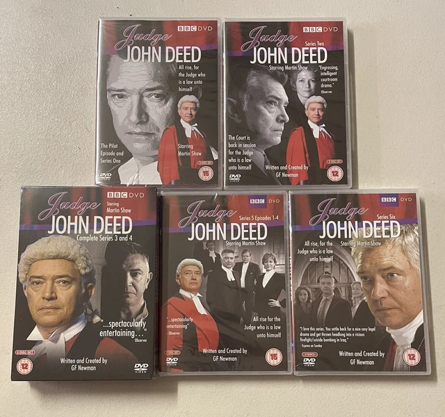 JUDGE JOHN DEED COMPLETE SERIES Season 1-6 DVD Collection Region 4 New ...
