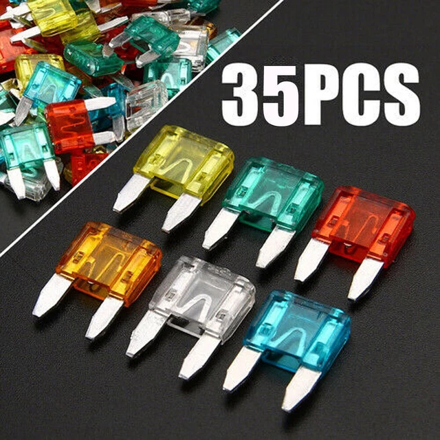MICRO MINI BLADE Fuses Tool Kit For Automotive Car Truck 5A 10A 15A 20A ...