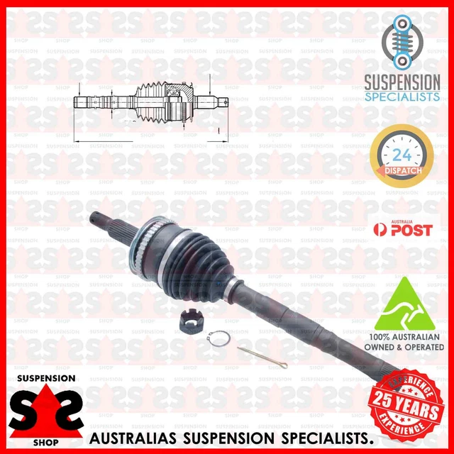 WHEEL SIDE JOINT Kit, Drive Shaft Suit MITSUBISHI L200 / Triton (Ka_T, Kb_T) EUR 162,12 ...