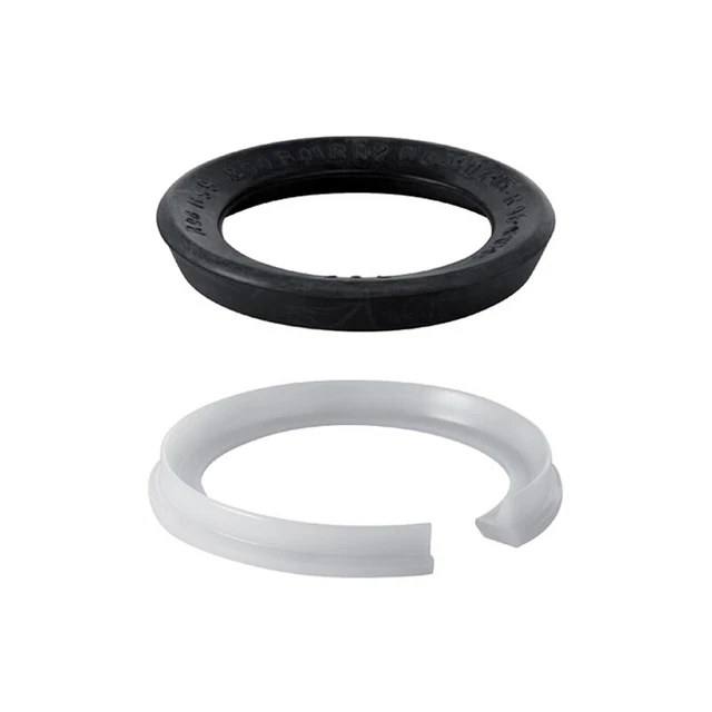 GEBERIT 2& CONCEALED Toilet Cistern Flush Pipe Seal & Clip 240.139.00.1 ...