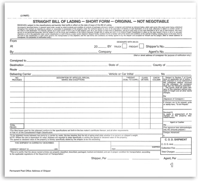 short-form-straight-bill-of-lading-8-1-2-x-7-3-part-white-canary