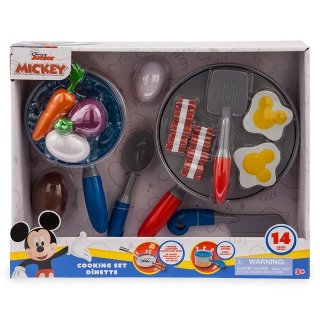 DISNEY MICKEY MOUSE Disney Junior Cooking Set - Kids Toys Pretend Play ...