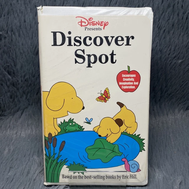 DISCOVER SPOT VHS Disney Educational Preschool Eric Hill Creativity ...