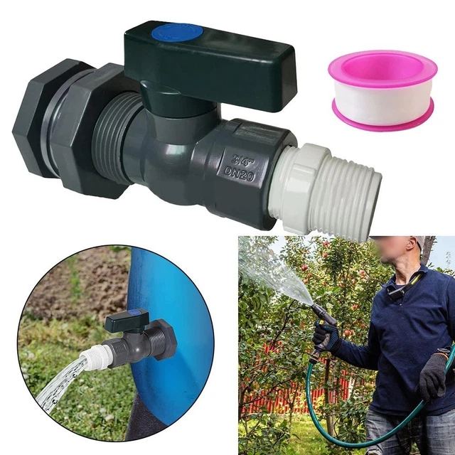 INNOVATIVE DESIGN OF PVC Valve Allows Faster Water Flow from Rain Pails ...