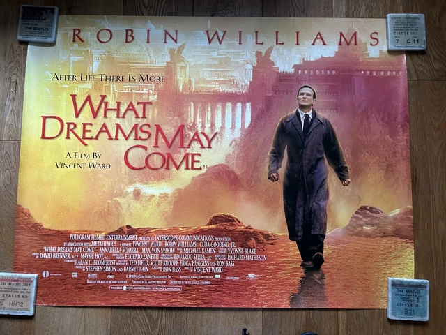 WHAT DREAMS MAY Come:1998 ORIGINAL Movie Poster: Robin Williams, Cuba ...