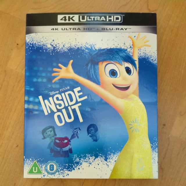 INSIDE OUT (4K Ultra HD/Blu-ray) with Slip Cover (New and Sealed) £12. ...