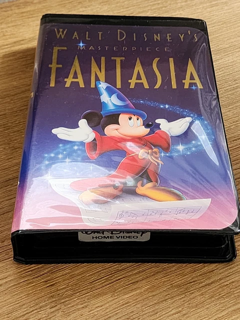 RARE BETA WALT Disney's Masterpiece Fantasia Betamax Tape 1991 Mint ...